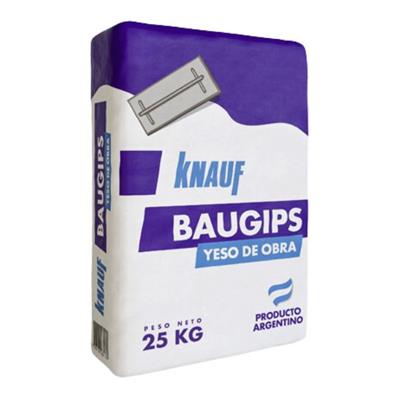 YESO BAUGIPS KNAUF 25kgs. - Menara Corralón