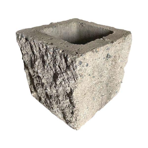 CORBLOCK 20 SIMIL PIEDRA MED. ESQUINERO 20cm. - Menara Corralón